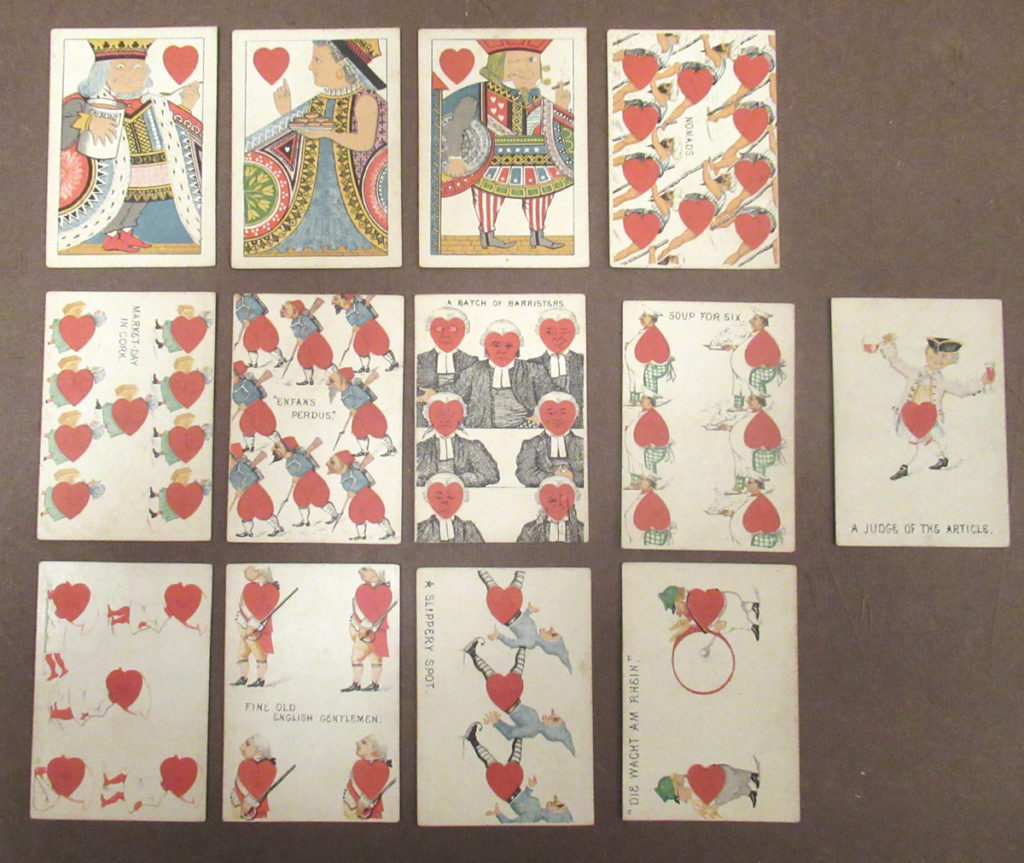 1879 Tiffany Harlequin Playing Cards | Holzman Antiques