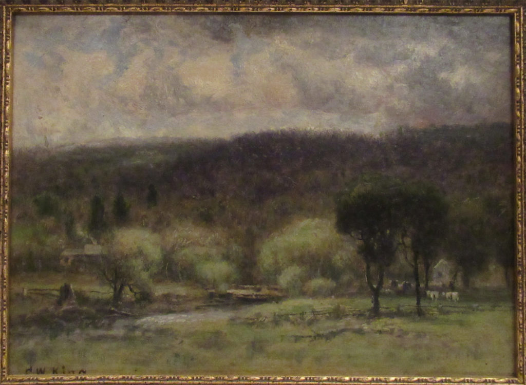 American Artist George W. King Landscape Painting | Holzman Antiques