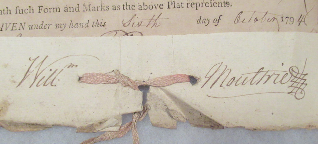 1794 Revolutionary War General William Moultrie Document Signed ...