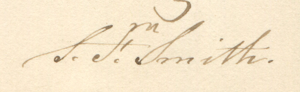 1892 Samuel Francis Smith Autograph Quotation Signed “My Country ‘Tis ...