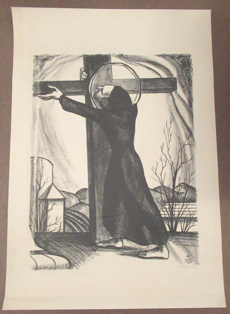 Constance Rowe (Sister Mary of the Compassion) Lithograph “Stations of ...